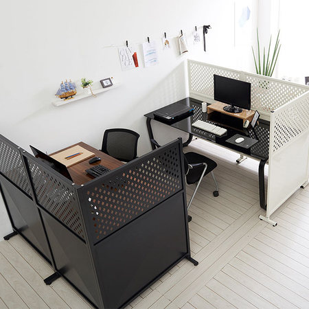 롯데하이마트 | 철제 800 인테리어 책상 가림막 파티션 칸막이 사무실