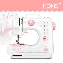 롯데하이마트 | 미니재봉틀 HSSM-1201(핑크) 한땀한땀 프로