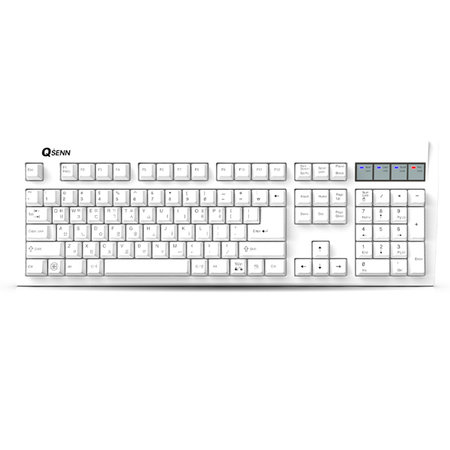 롯데하이마트 | 큐센 SEM-DT35 NEW USB 키보드 (화이트)