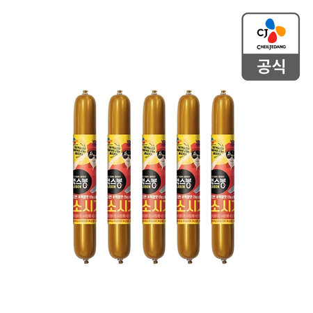 롯데하이마트 | [CJ제일제당] 맥스봉 빅소시지 150g x 5개