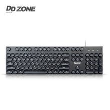 롯데하이마트 | DDZONE K-650 LED 레인보우 레트로 키보드 블랙