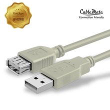 롯데하이마트 | CableMate USB2.0 AM-AF 연장케이블 1.5M