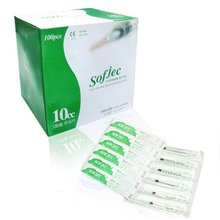 롯데하이마트 | 화진 Sofjec 일회용 멸균 주사기 10cc (23g x 25mm) 100개 10ml