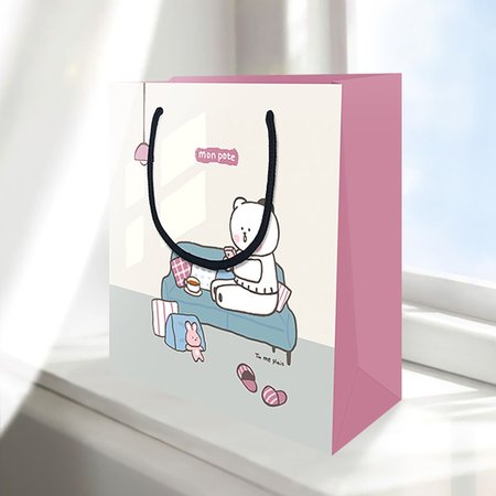 롯데하이마트 | 프롬앤투 몽 포트 캐릭터 쇼핑백 FP18A-1[프롬앤투]