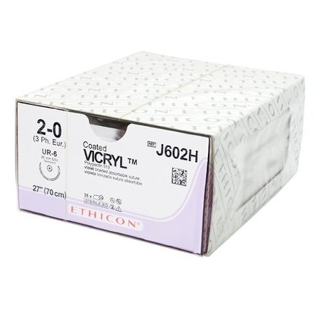 롯데하이마트 | 에치콘 바이크릴 봉합사 J602H (2／0) 26mm 5／8Circle 70cm 12개입