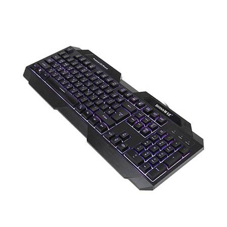 롯데하이마트 | BOSSWIZ K9 3색 LED 게이밍 멤브레인 유선 키보드 USB 전원