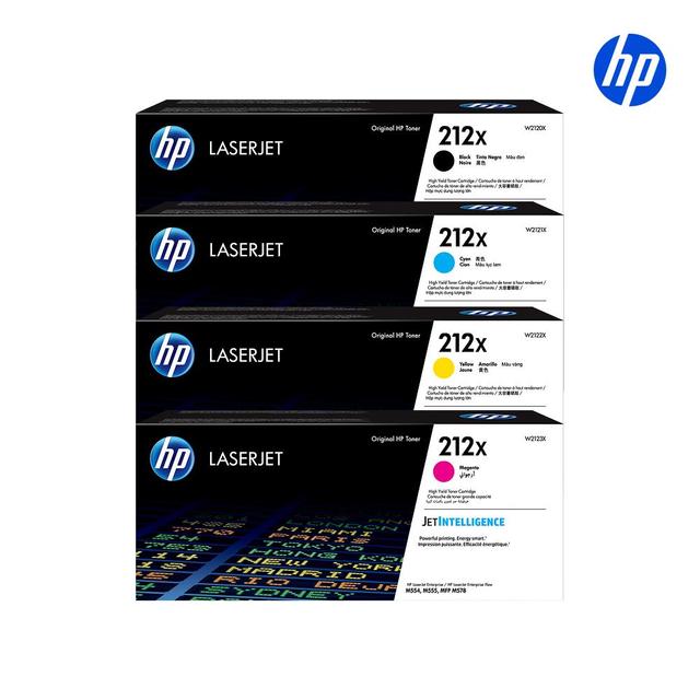 롯데하이마트 | 정품토너 HP 212X 4색세트 W2120X~W2123X (m554,m555,m578)