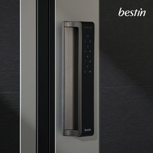 롯데하이마트 | [무상설치] 베스틴 디지털 도어락 IDL-400M (지문인식 번호 카드)